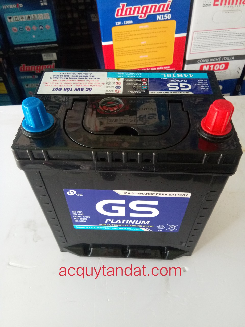 ẮC QUY GS MF 40B19L (12V-35AH)